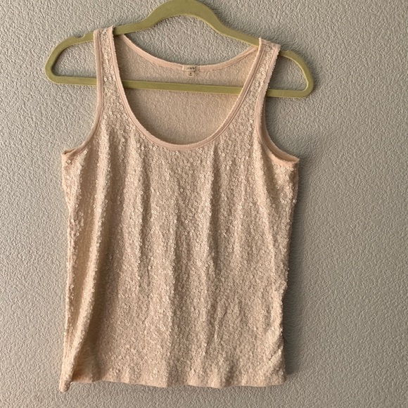 J. Crew | Tops | Euc Jcrew Sequined Tank | Poshmark